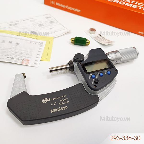Panme điện tử đo ngoài Mitutoyo 293-336-30 (25-50mm/1-2'')