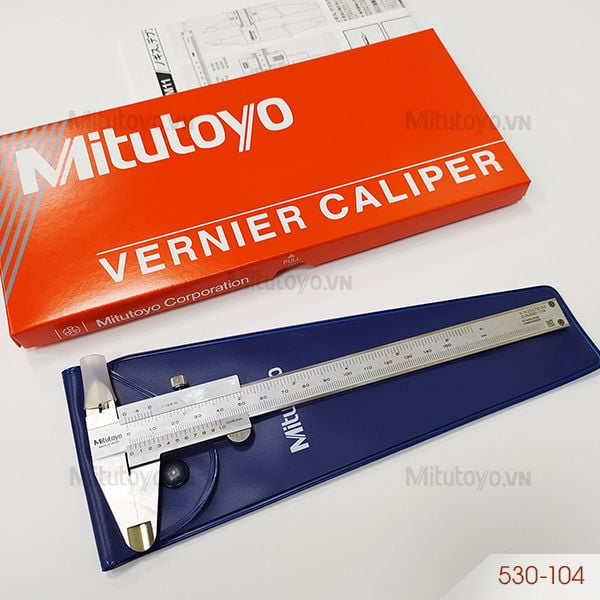 Thước cặp cơ khí Mitutoyo 530-104 (0-150mm/6''x0.05)